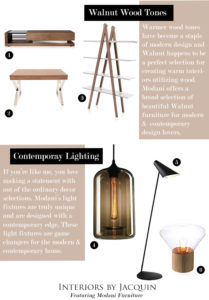 5 Steps to Contemporary Style with Modani! – Interiors by Jacquin