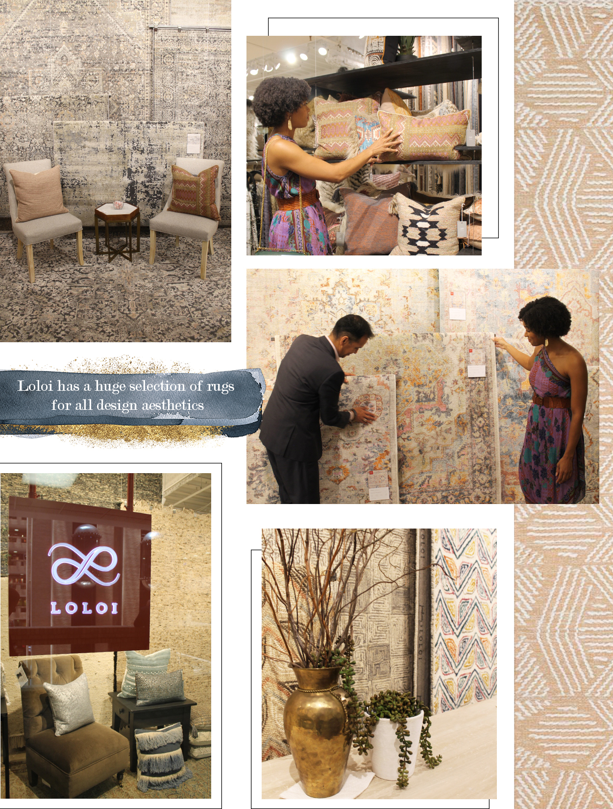 Exploring the Loloi Rugs Showroom – Interiors by Jacquin