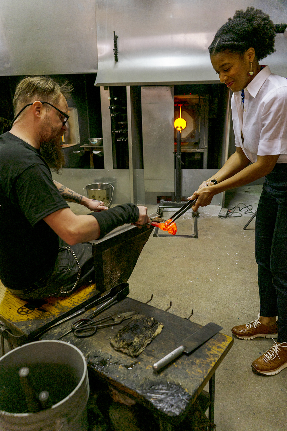 Getting creative with VETRO Glassblowing Studio & Gallery – Interiors ...