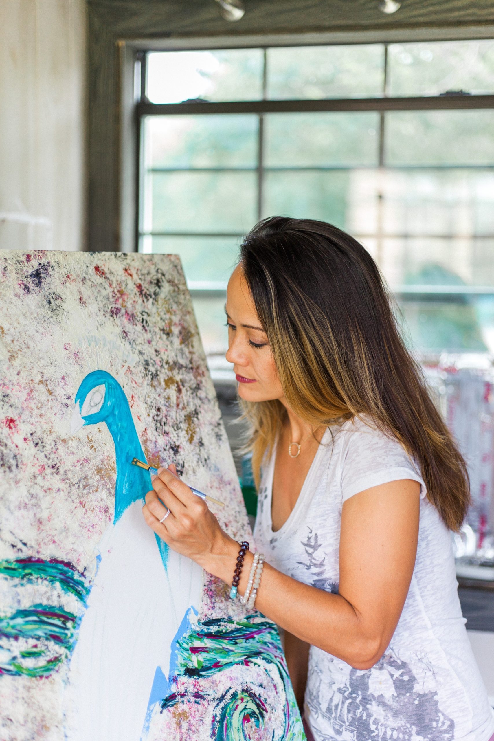 At Home with Artist Sue Yu Petty – Interiors by Jacquin